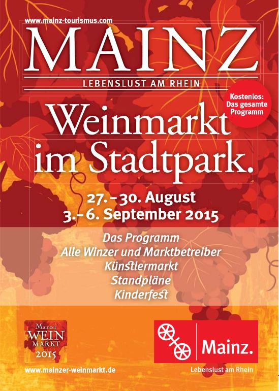 Entdeckt die Veranstaltung Mainzer Weinmarkt 2015 in Mainz ...