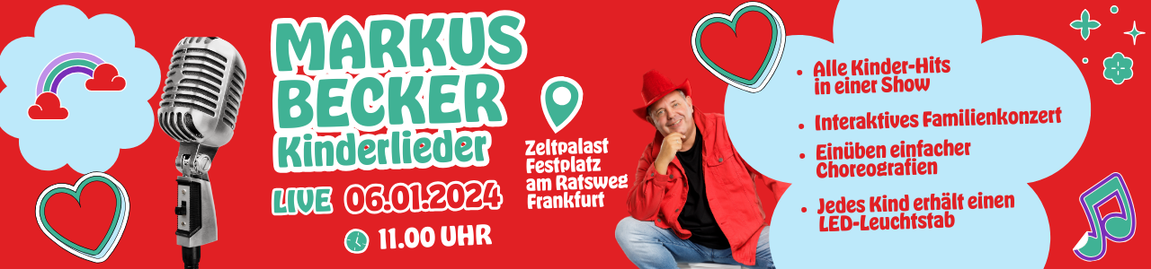 MARKUS BECKER Kinderkonzert in Frankfurt - RheinMain4Family