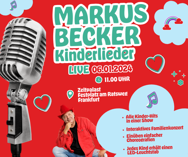 MARKUS BECKER Kinderkonzert in Frankfurt - RheinMain4Family